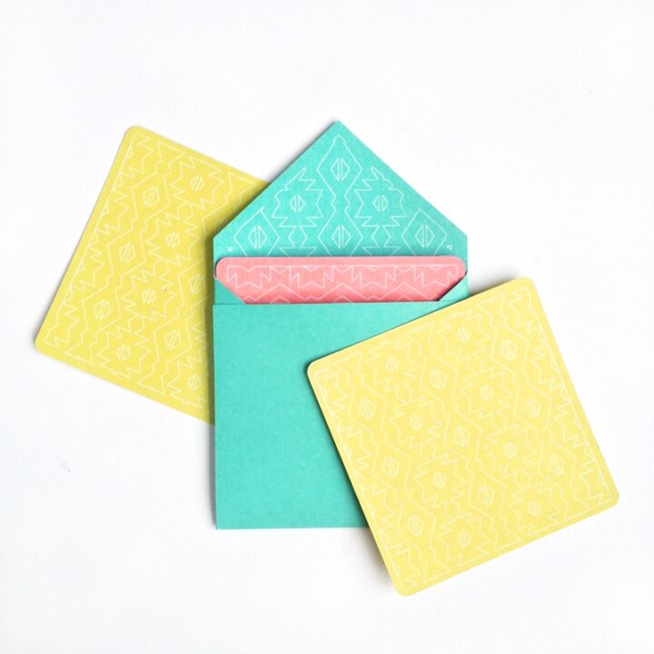 DIY Patterned Stationery