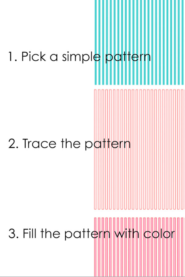 How to Change Colors of Simple Patterns in Silhouette Studio